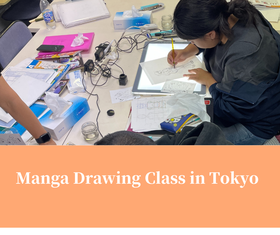 Manga Drawing in Tokyo - MANGA DOJO Tokyo