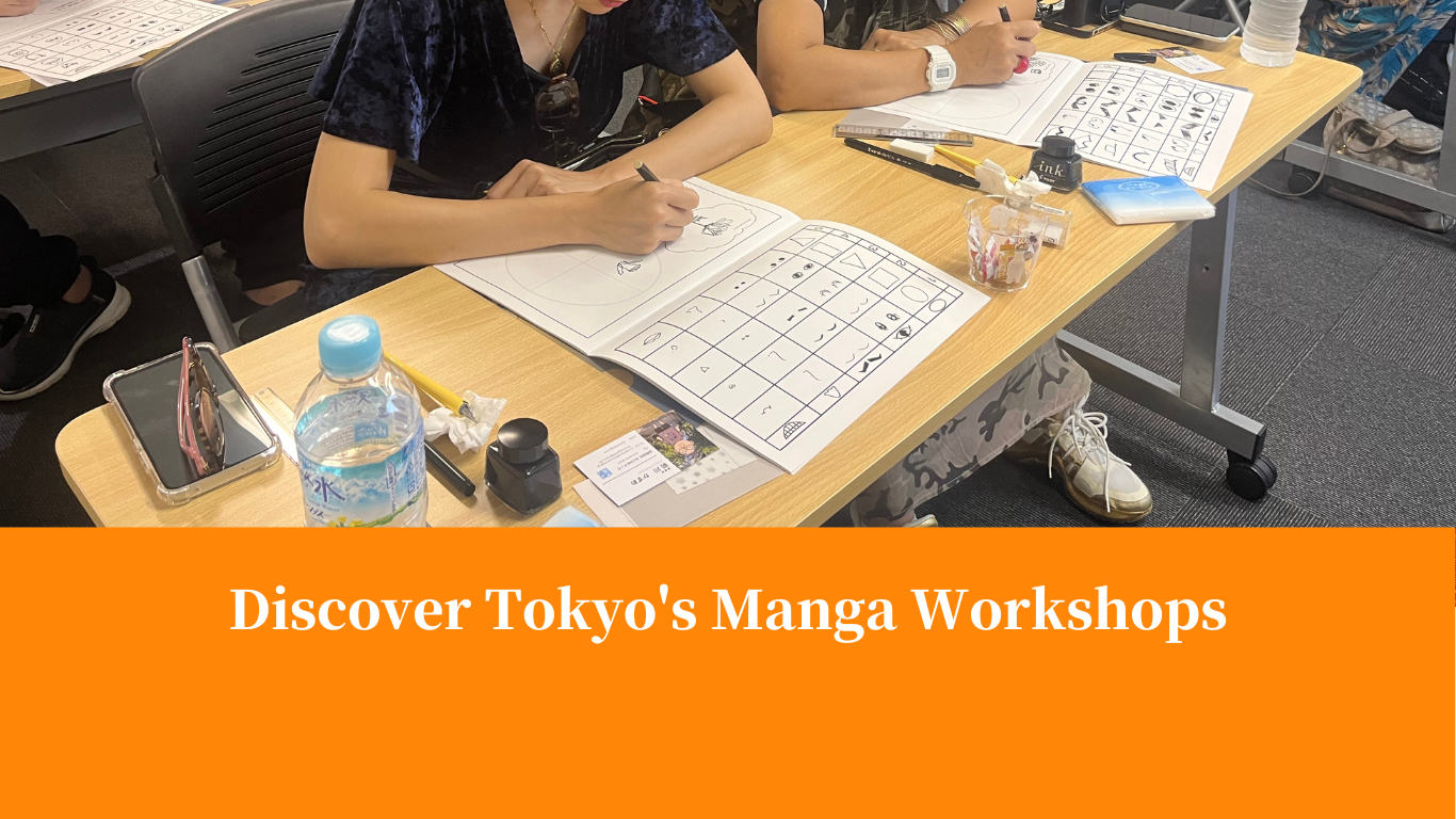 Discover Tokyo’s Manga Workshops - MANGA DOJO TOKYO