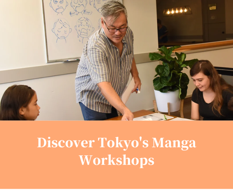 Discover Tokyo’s Manga Workshops - MANGA DOJO TOKYO